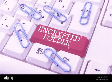 Conceptual Caption Encrypted Folder Business Approach Protect Confidential Data From Attackers