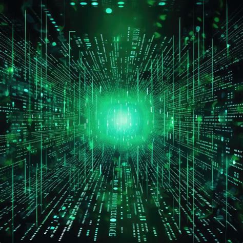 Premium Ai Image Binary Background