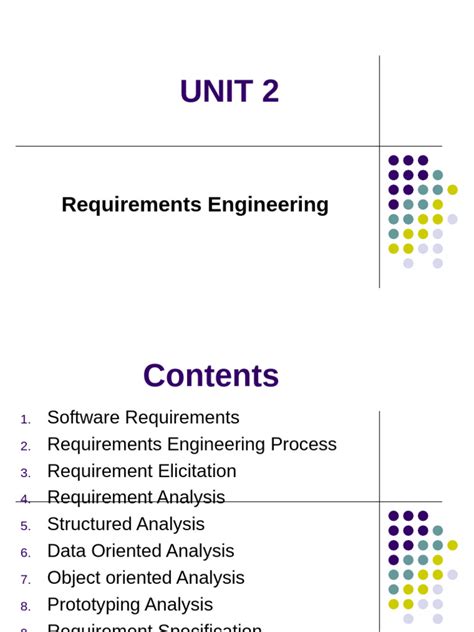 software requirements analysis and specification pdf