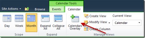 programmatically setting sharepoint 2010 calendar overlays