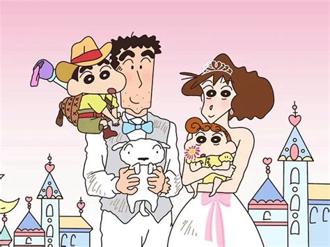 蜡笔小新电脑桌面壁纸 花瓣网