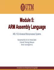 Mastering ARM Assembly Language For Embedded Programming Course Hero