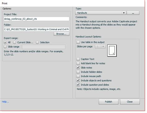 how to export captivate to pdf without including f adobe product