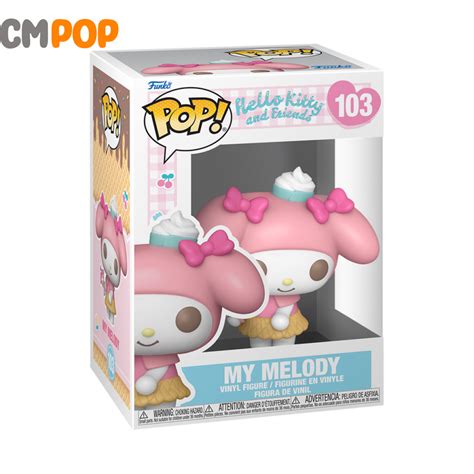 My Melody With Ice Cream 103 Funko Pop Hello Kitty And Friends
