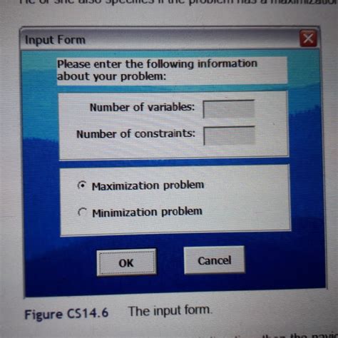 solved input form please enter the following information