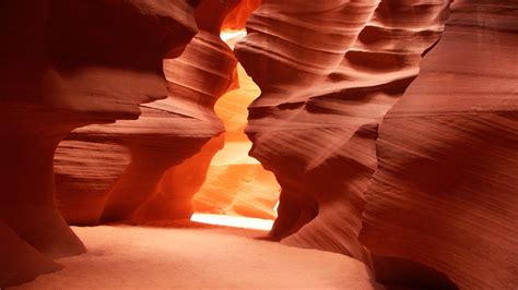 Antelope Canyon Glow Stunning Sandstone Canyon Hd Wallpaper