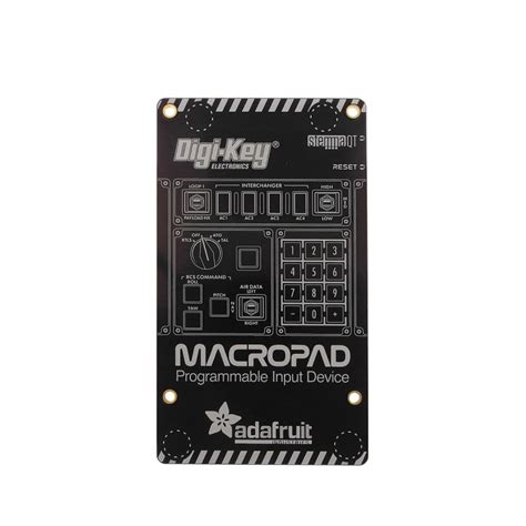 MacroPad RP2040 Starter Kit Keyboard Module With LED Backlight Encoder And Display Kamami