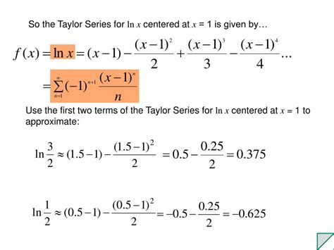 Ppt 93 Taylors Theorem Error Analysis For Series Powerpoint