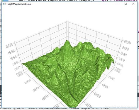 qt文档阅读笔记 加载heightmap 高度图 构造3d地形图 qt加载显示高层图 csdn博客
