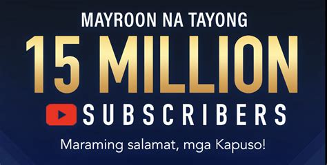 Gma Integrated News Marks Million Youtube Subs Ahead Of Sona Special Coverage Gma News Online
