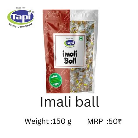 Brown Tap Imali Ball 150g Soft Candy Packaging Type Packet At Rs 50