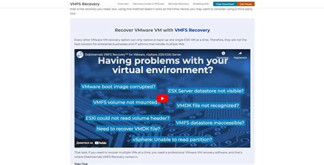 Virtual Machine Files Recovery Eminencedev