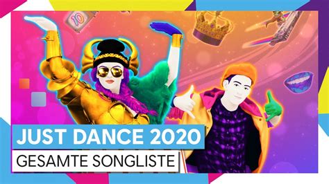 Just Dance 2020 Gesamte Songliste Official Ubisoft De Youtube