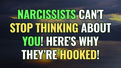 Narcissists Can't Stop Thinking About You! Here's Why They’re Hooked! | NPD | Narcissism ...
