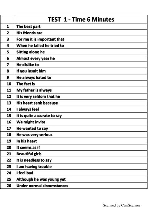 What Is Sentence Completion Test In Psychology