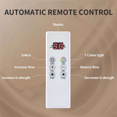 Badu Bg 7 цвята Силиконова Led светлинна терапия за лице и шия Маска за подмладяване на лицето