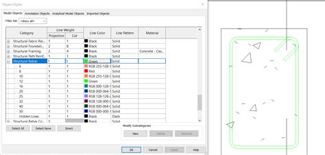 Inconsistent Display Of Structural Rebar In Revit