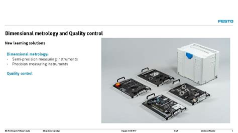 Dimensional Metrology And Quality Control New Learning Solutions