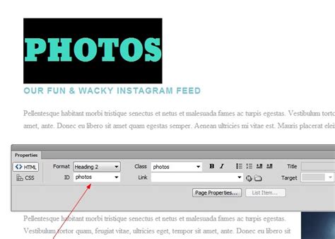 All About Links And Linking In Dreamweaver Cs6 Photoshop And