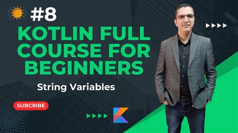 kotlin full course master kotlin string variables youtube
