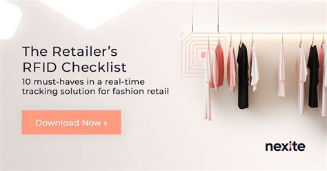 Nexite On Linkedin The Retailers Rfid Checklist