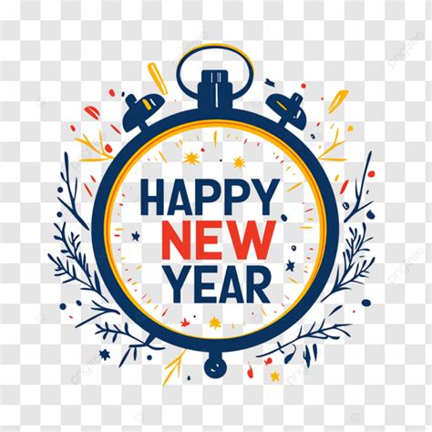 Hitung Mundur Tahun Baru Desain Stopwatch 2025 Yang Bahagia Kata Kunci Utama Hitung Mundur