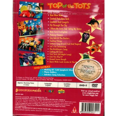 The Wiggles Top Of The Tots Dvd Hobbies And Toys Music And Media Cds