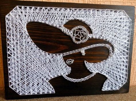 String Art Lady Portrait String Girl Love String Art Romantic Gift Love Wall Art Famous Women