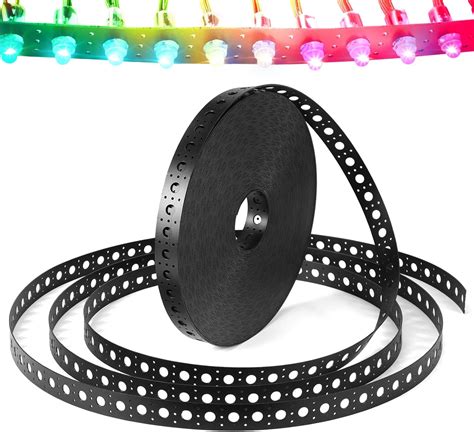 Pushglossy 50m 164ft Mounting Strip Ws2811 Pixel Mounting Strip Hdpe Material