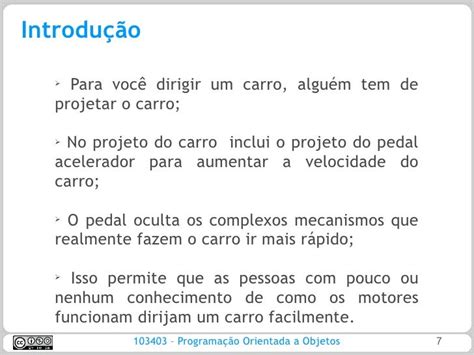 Poo Aula 04 Introdução A Classes E Objetos