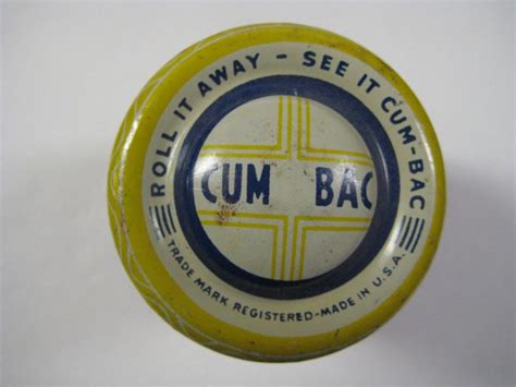 Vintage 1950s Cum Bac Metal Roll It Away Toy Colorful Collectible Tin