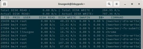 6 best tools to monitor disk io performance in linux 2daygeek