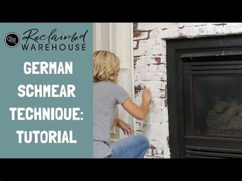 German Schmear Tutorial - YouTube | German smear technique, Tutorial, German