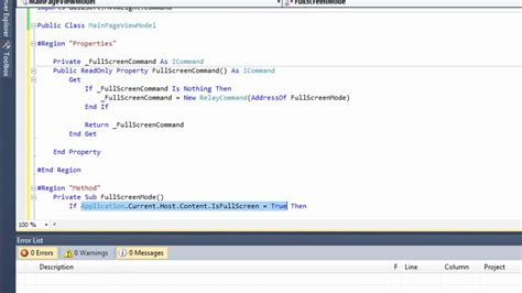 Silverlight Full Screen In Mvvm Hd Youtube