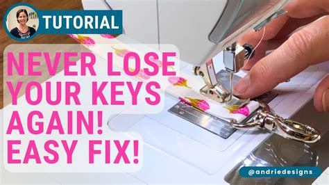 Creating A Key Hook Strap 🧵 Andrie Designs