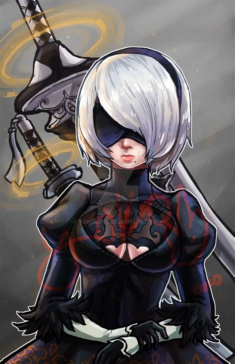 2b Automata By Yokokins On Deviantart