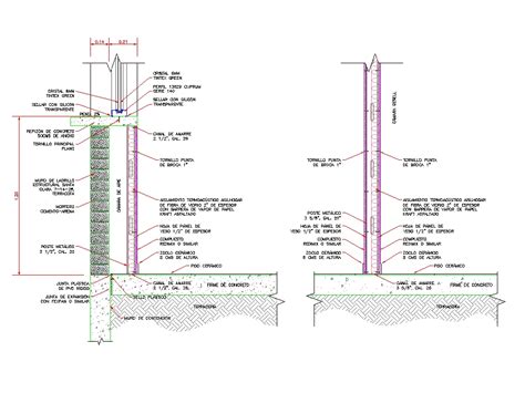 Insulating Wall In Autocad Cad Download 12999 Kb Bibliocad