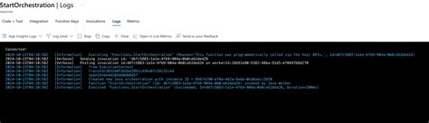 Logs Not Appearing In Azure Portal For Function Using Logback But Visible With Executioncontext