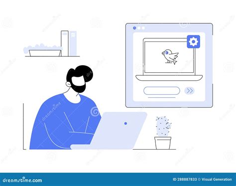 Operating System Abstract Concept Vector Illustration Stock Vector Operating System Abstract Concept Vector Illustration Stock Vector