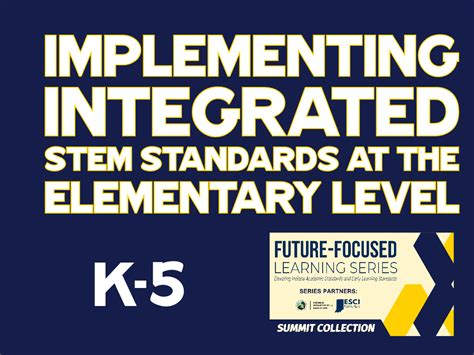 Learning Lab Implementing Integrated Stem Standards At The Elementary Level