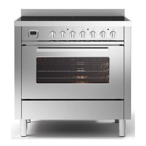 Ilve 90cm Torino 5 Zone Induction Hob Cooker Stainless Steel Brisbane Appliance Sales