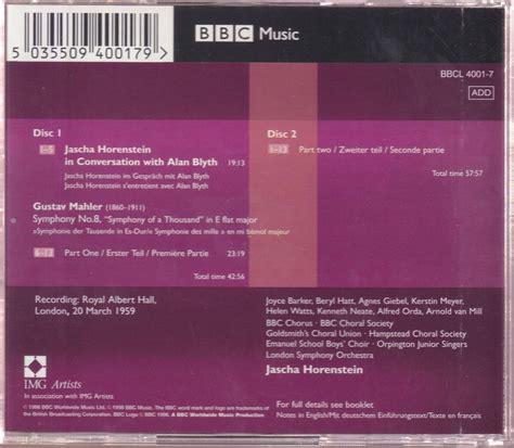 Yahooオークション 英bbc Legends廃盤 ホーレンシュタインandロンド