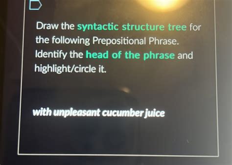 Draw The Syntactic Structure Tree For The StudyX