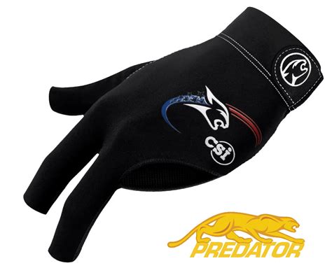 Original Predator Csi Second Skin Billiard Glove Black Left Hand