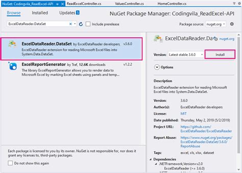 Upload And Read Excel File In Web Api Using C Codingvila