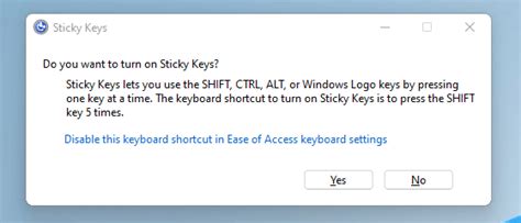 6 Ways To Turn Off Sticky Keys On Windows 11