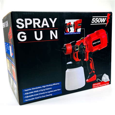 Afabeita Pistol Semprot Cat Dinding Spray Gun Mm Ml W Cx No Color