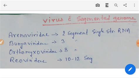 Virus Having Segmented Genome Youtube