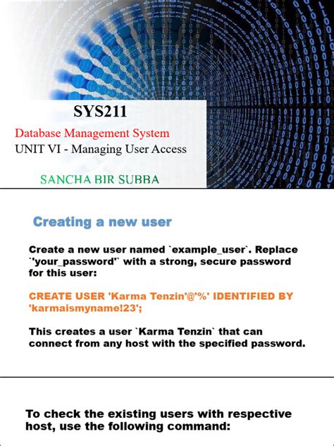 Unit Vi Managing User Access Pdf User Computing Password