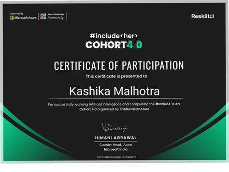 Kashika Malhotra On Linkedin Include Microsoftazure Generatieveai Microsoft